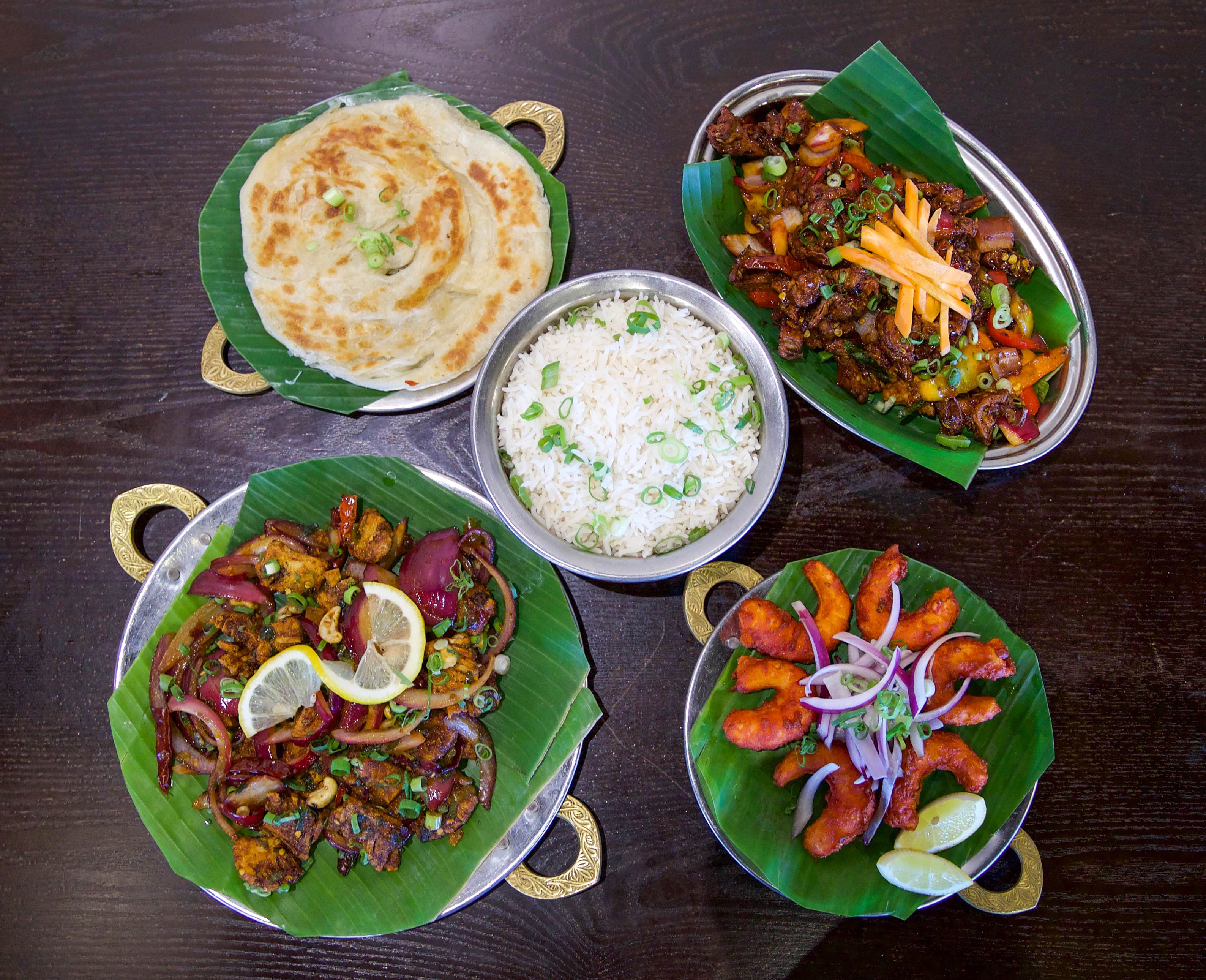 Vegetarian Delight – Tie The Thali